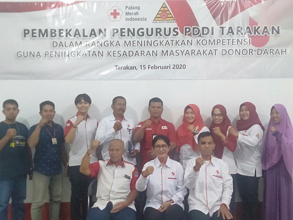 PMI Kota Tarakan mendapatkan kunjungan kerja dari Perhimpunan Persatuan ...