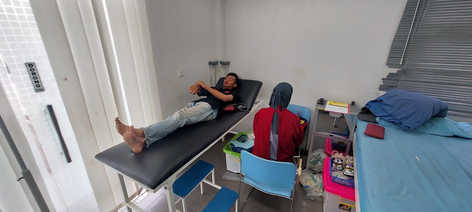 Kegiatan Donor Darah oleh PT. Kayan Marine ShipYard